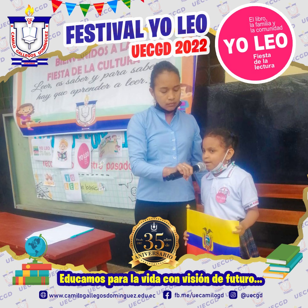 Programa «YO LEO» UECGD 2022 – Unidad Educativa Camilo Gallegos Dominguez
